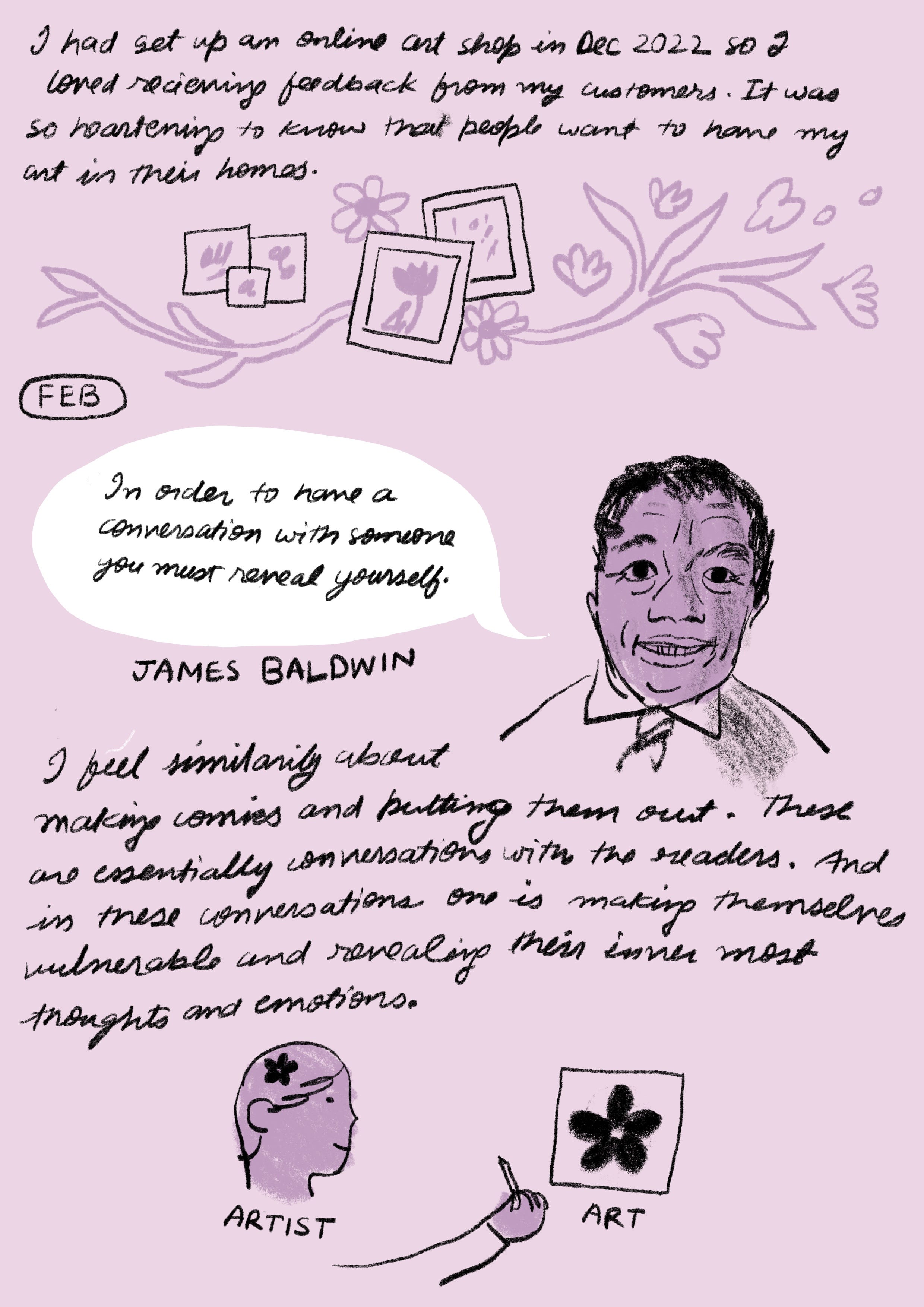 Year End Comic - by Reshu Singh - Emotive