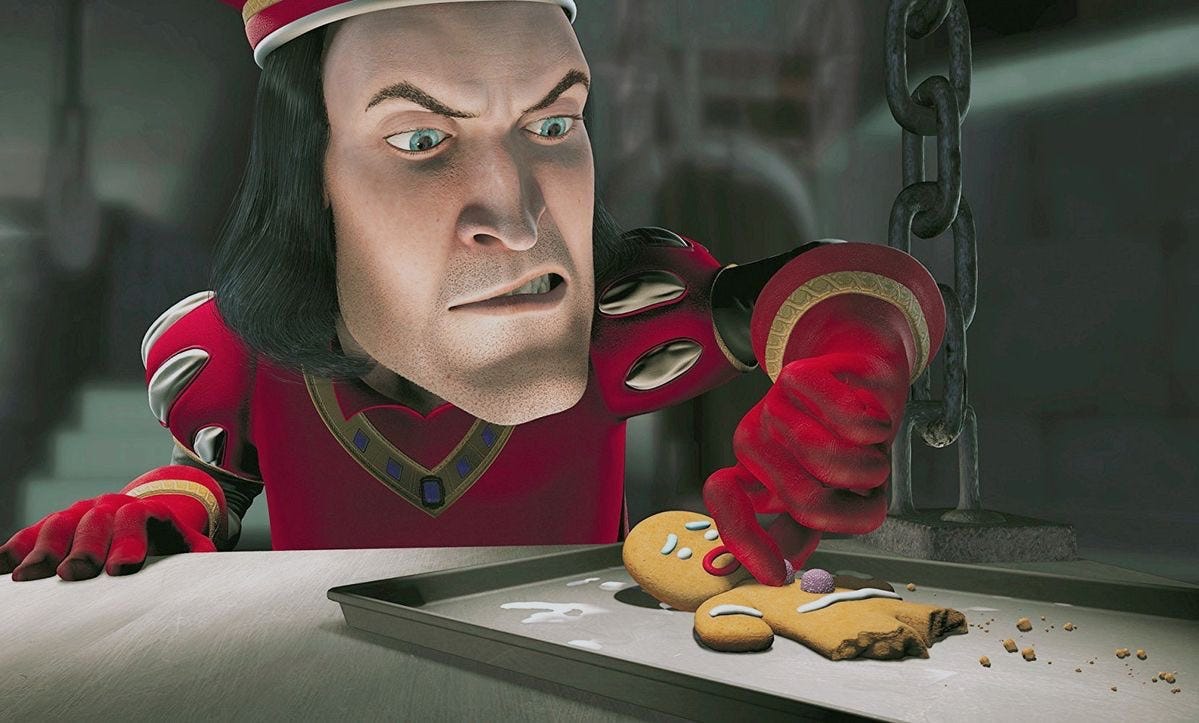 Receta de galletas de jengibre de “Shrek” 🎄🍪
