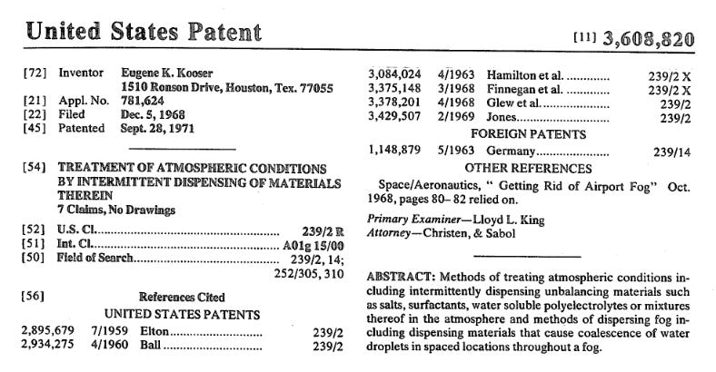 Smart Dust, Biosensors, Polymers For Geoengineering And The ...