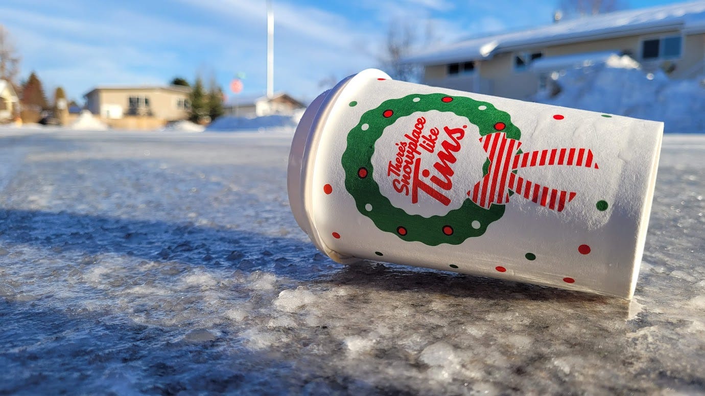 A tea latte from Tim Hortons is the perfect metaphor for Prince George ...