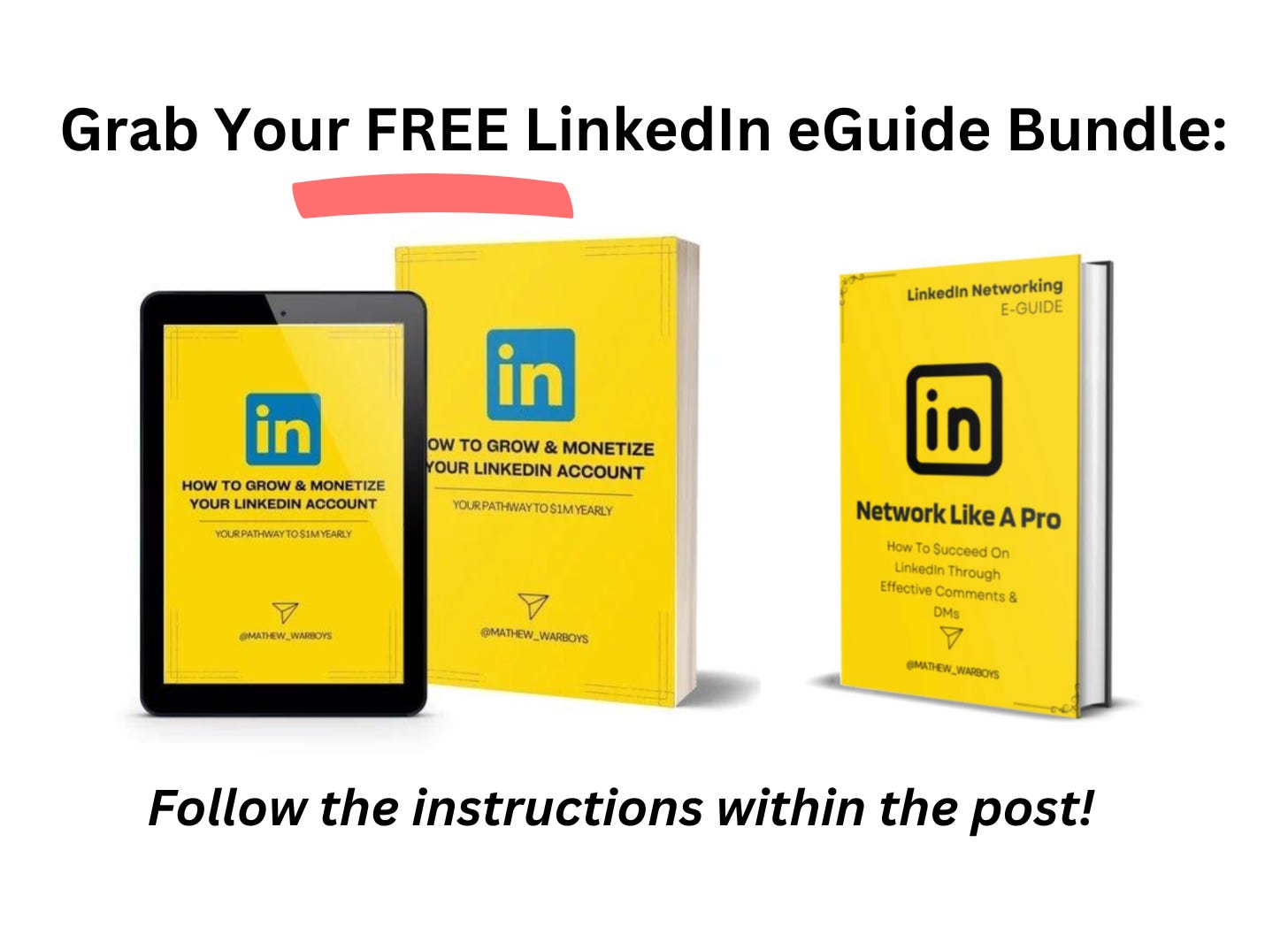 LinkedIn 4 $uccess Newsletter | Mathew Warboys | Substack
