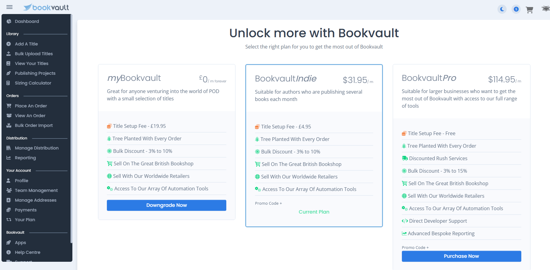 Bookvault POD - Raccoon Literary Gems