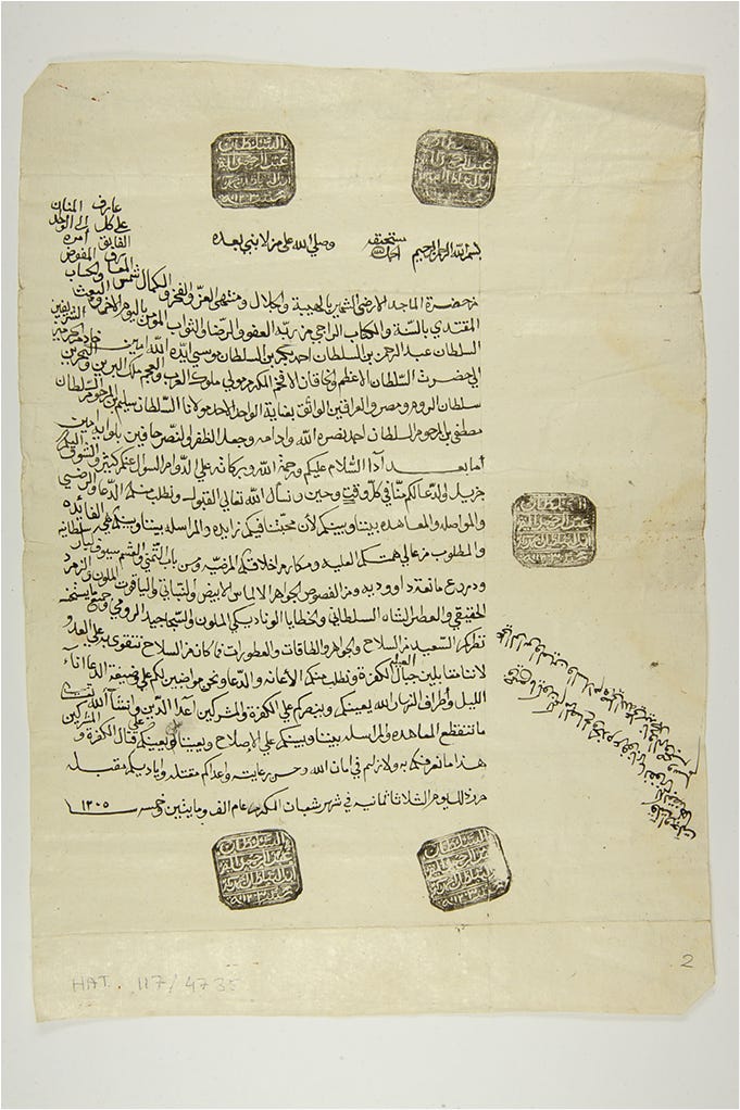 Historical links between the Ottoman empire and Sudanic Africa (1574-1880)