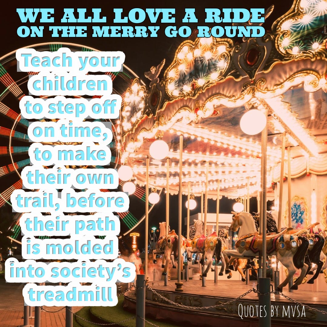 Merry-go-round - by MVSA - Leren met je Hart