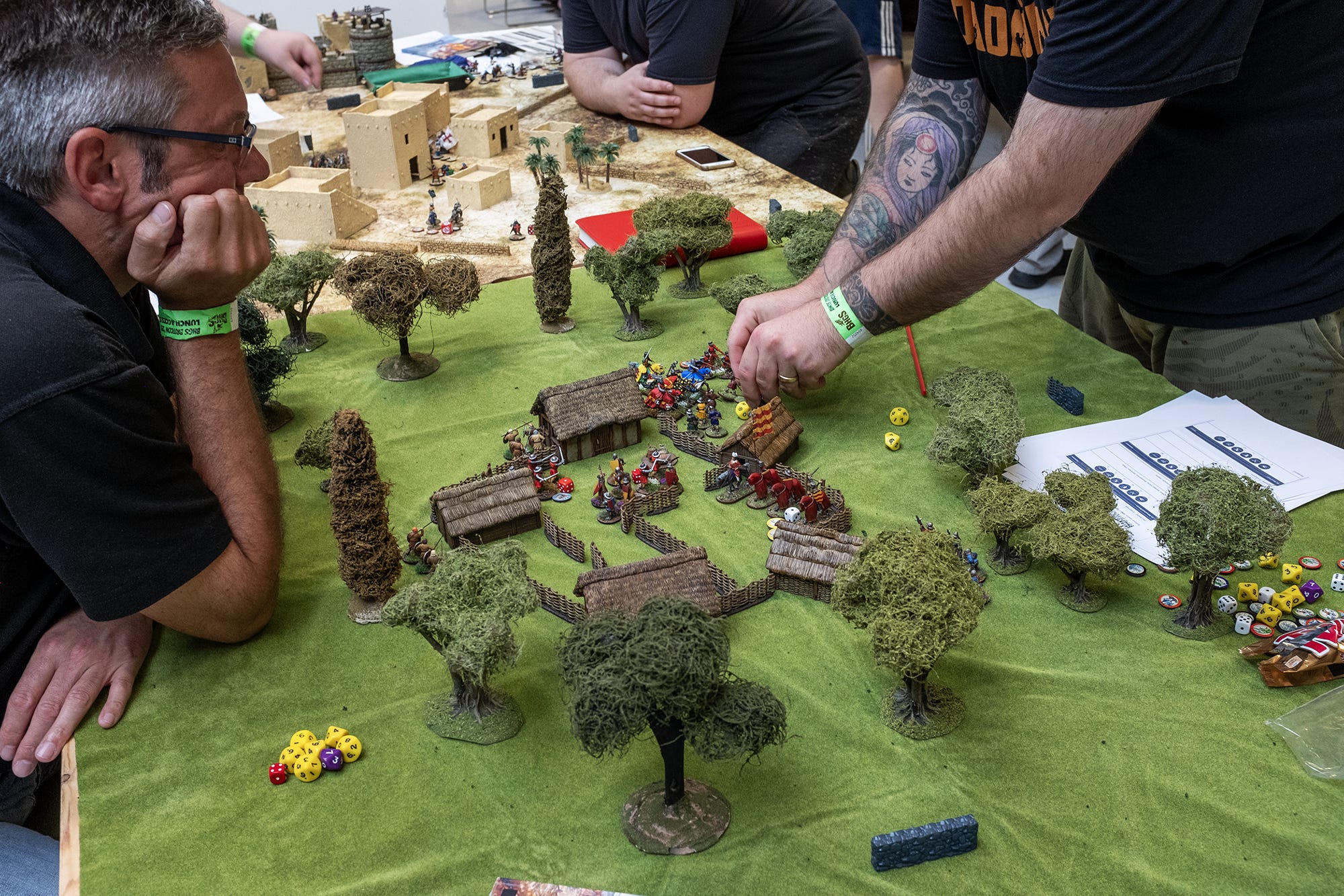 The Barons' War Tournament at Britcon 2023.