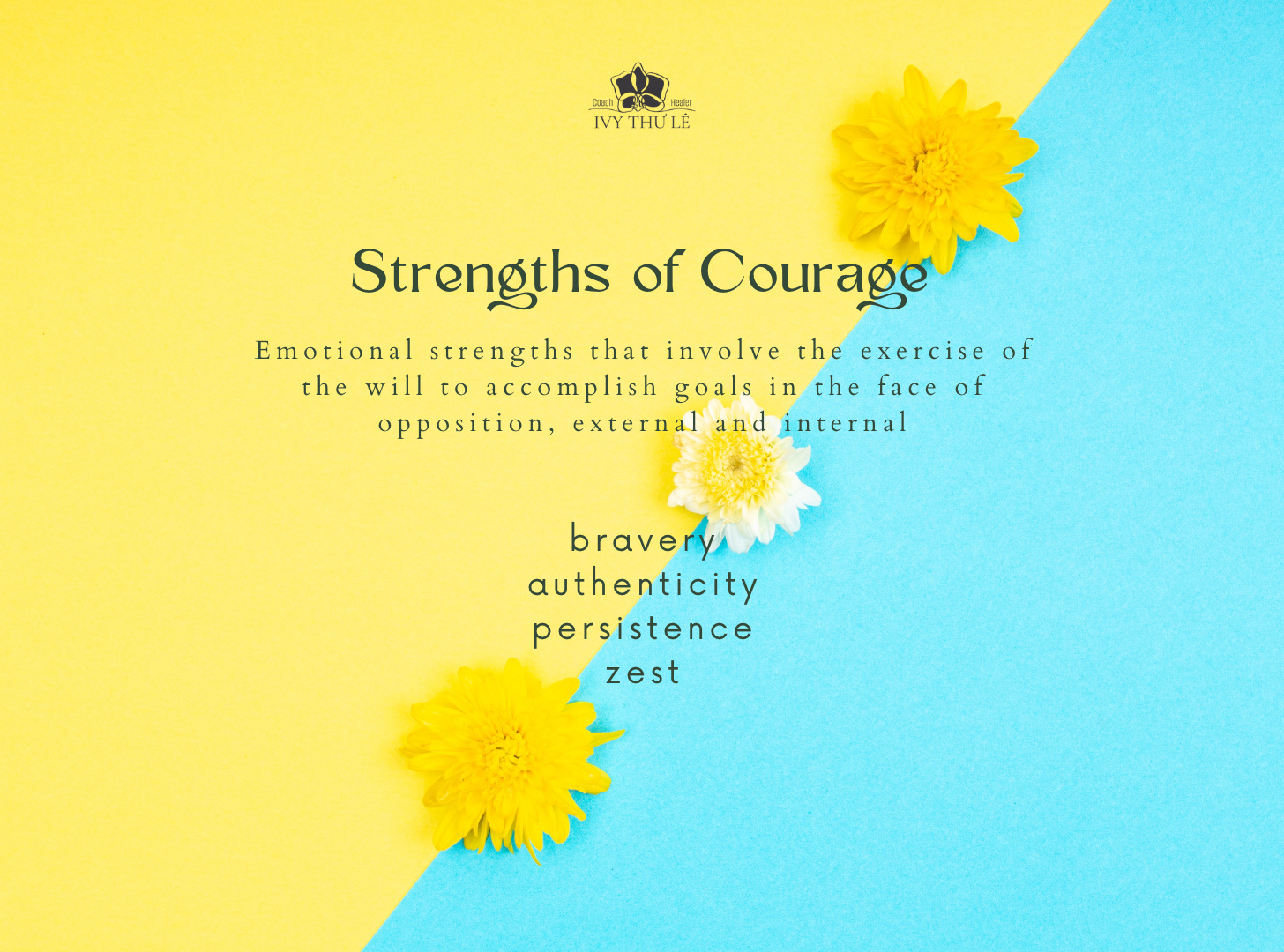 Recap of Four Values In Actions in Courage - by Ivy Thu Le