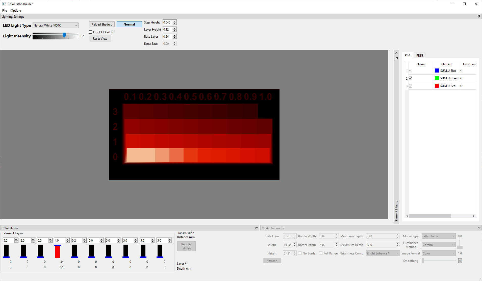 Designing a 3D Printed Chessboard in HueForge