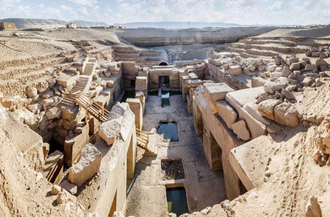 The True Age of the Osirion at Abydos, an Antediluvian Temple