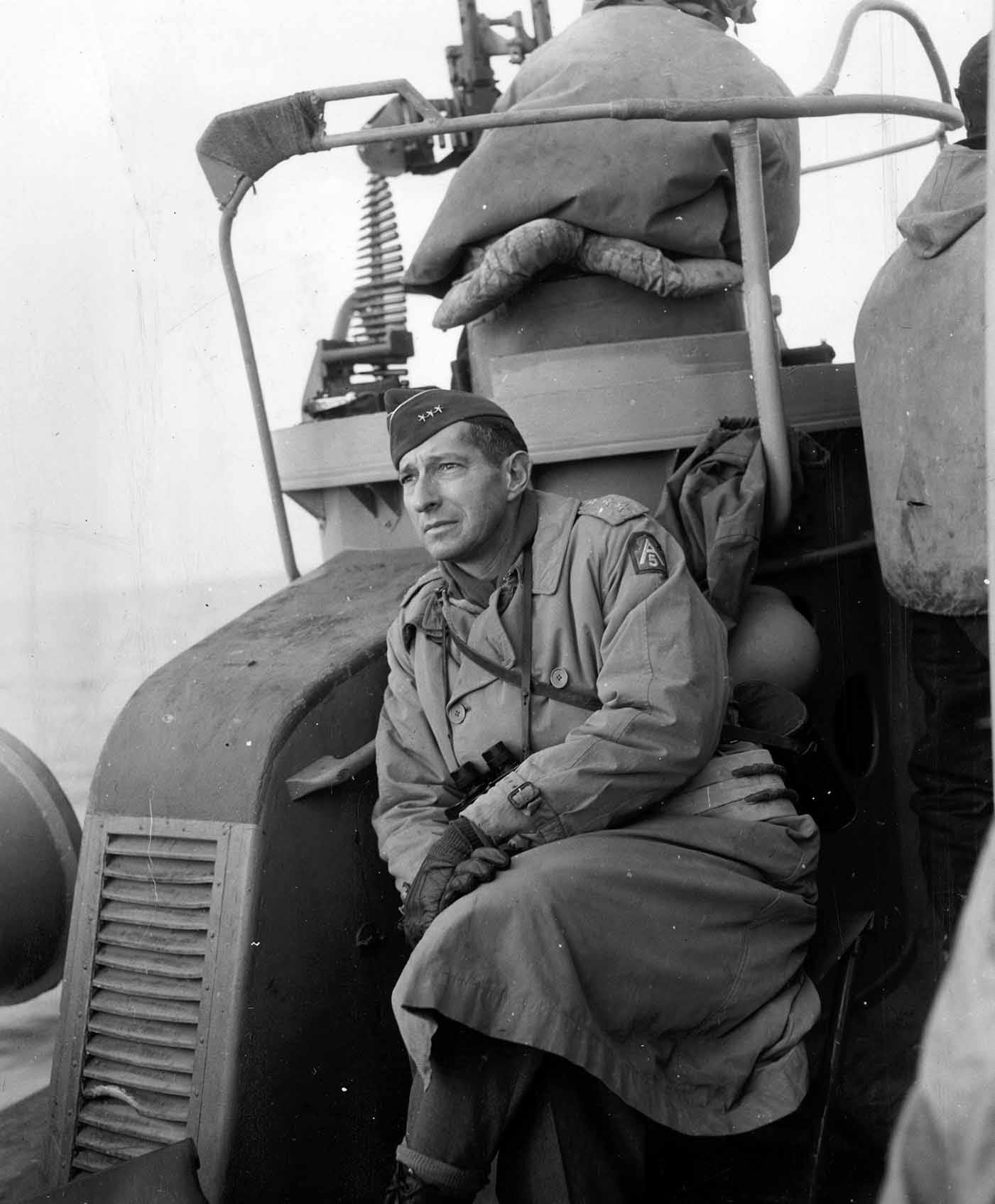 General Mark Clark survives 'friendly fire'