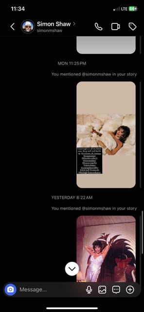 Simon Shaw and Lifting the Veil on His Chaotic Instagramming Habits