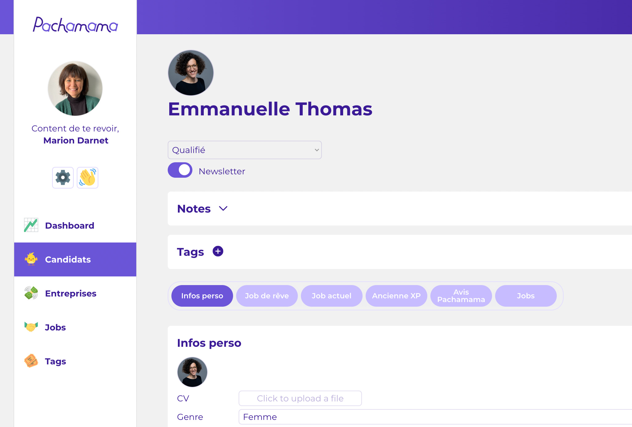 #1 💪 Même pas peur - by Marion Darnet - Pachamama
