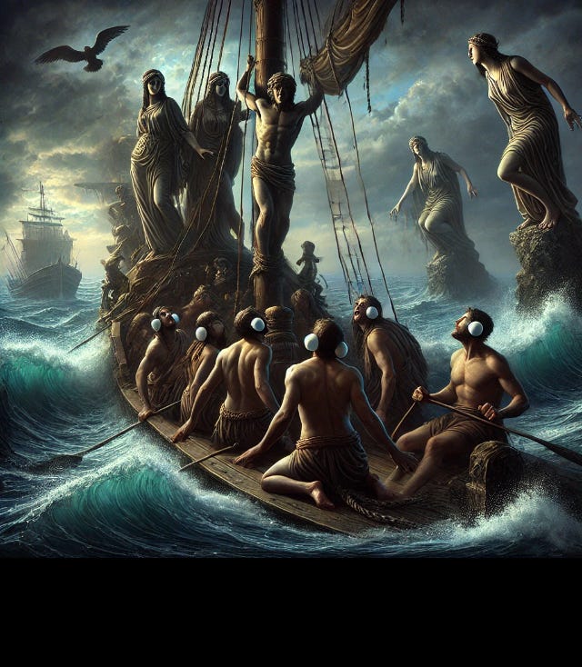 Sirens in the odyssey - Zuleika’s Substack