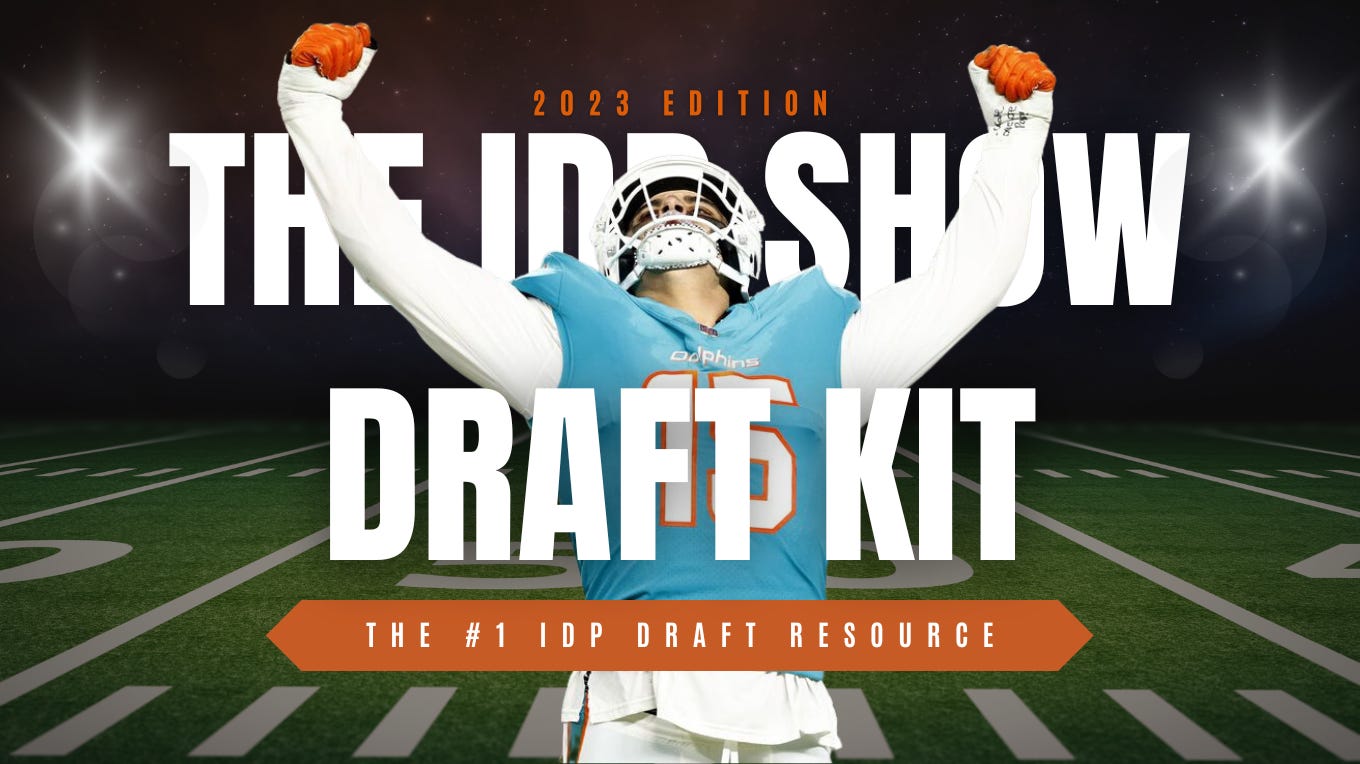 The IDP Show Draft Kit: 2023 Edition - The IDP Show