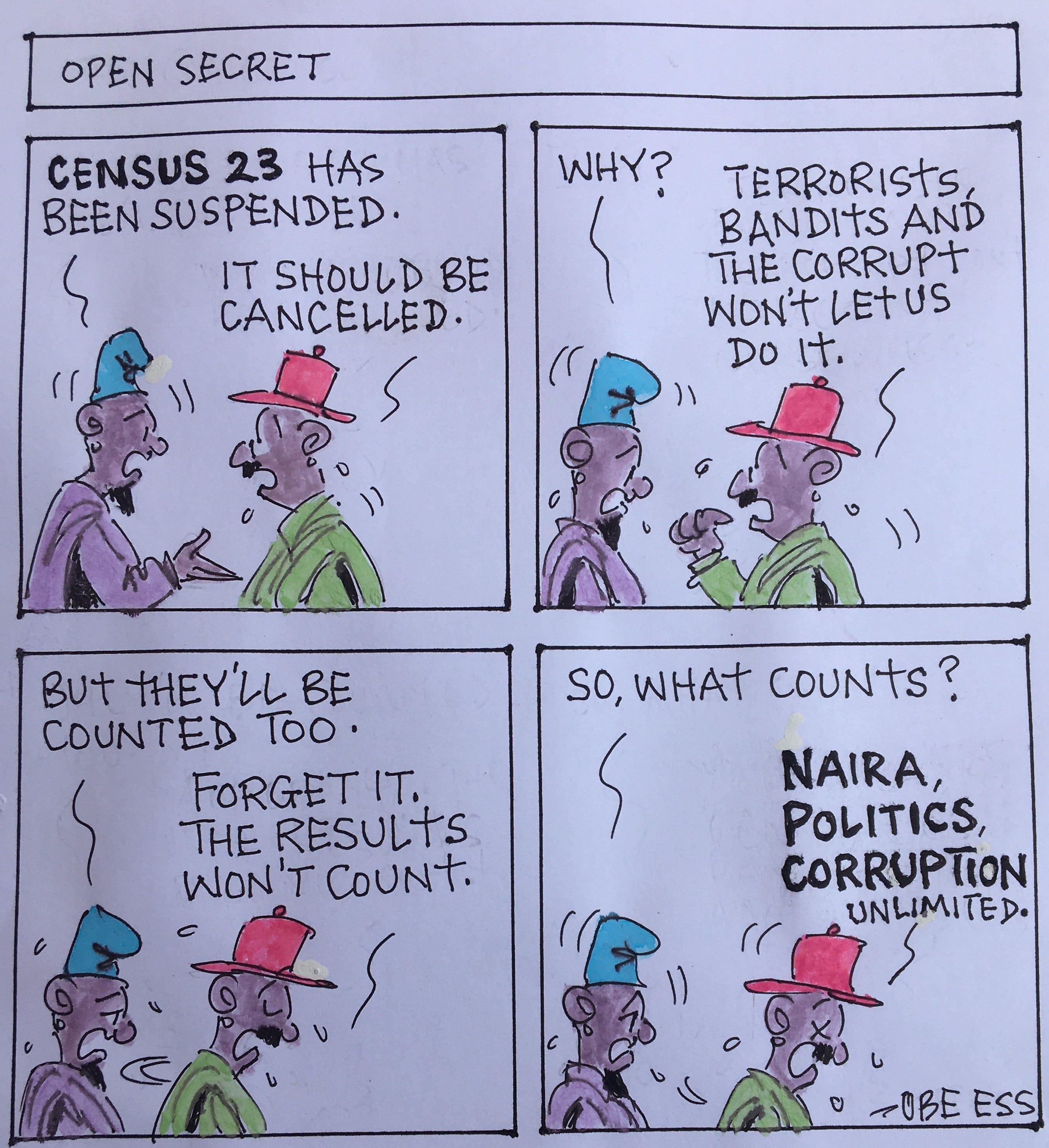 The CONmedians - by Obe Ess - Obe’s Newsletter