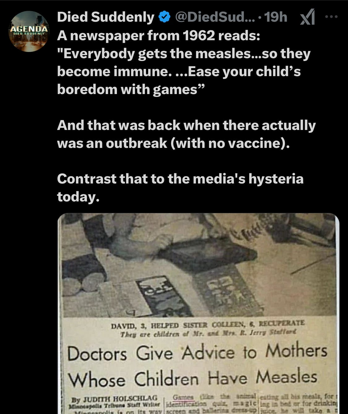 Measles, Measles Parties, the Measles Shot, the Measles “Death”, and ...