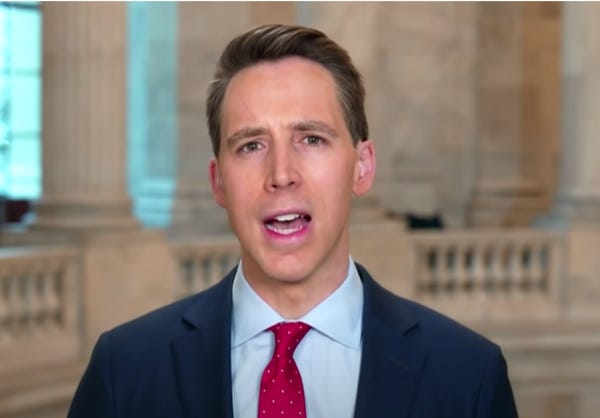 Josh Hawley Had A Poster Above His Bed In College. It Was A Gay Poster.