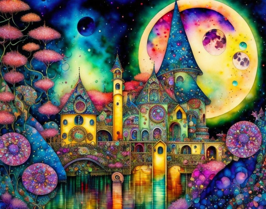 The Patchwork Fantasy World - by Richard - Yanksy