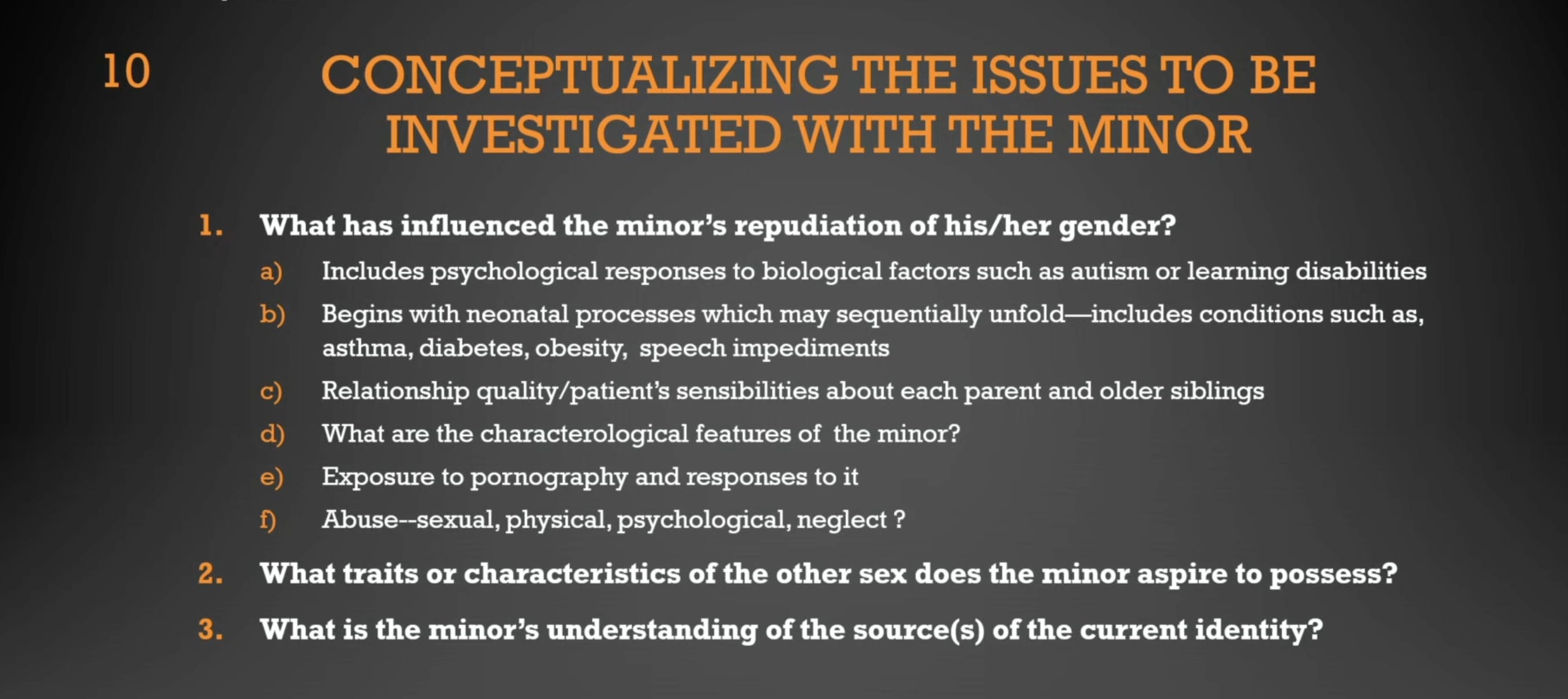 Streaming Genspect's The Bigger Picture conference