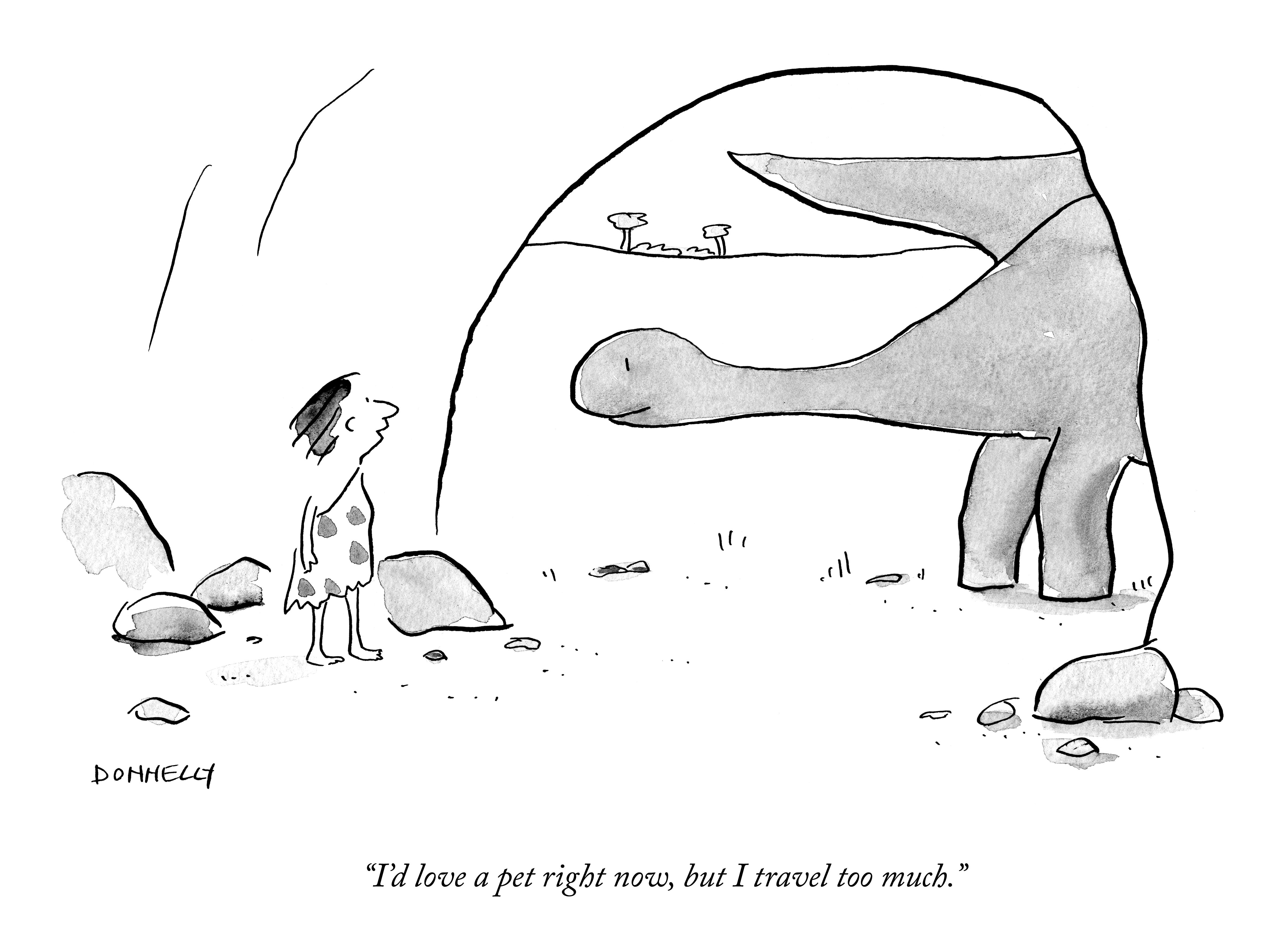 Brontosaurus Lament - by Liza Donnelly - Seeing Things