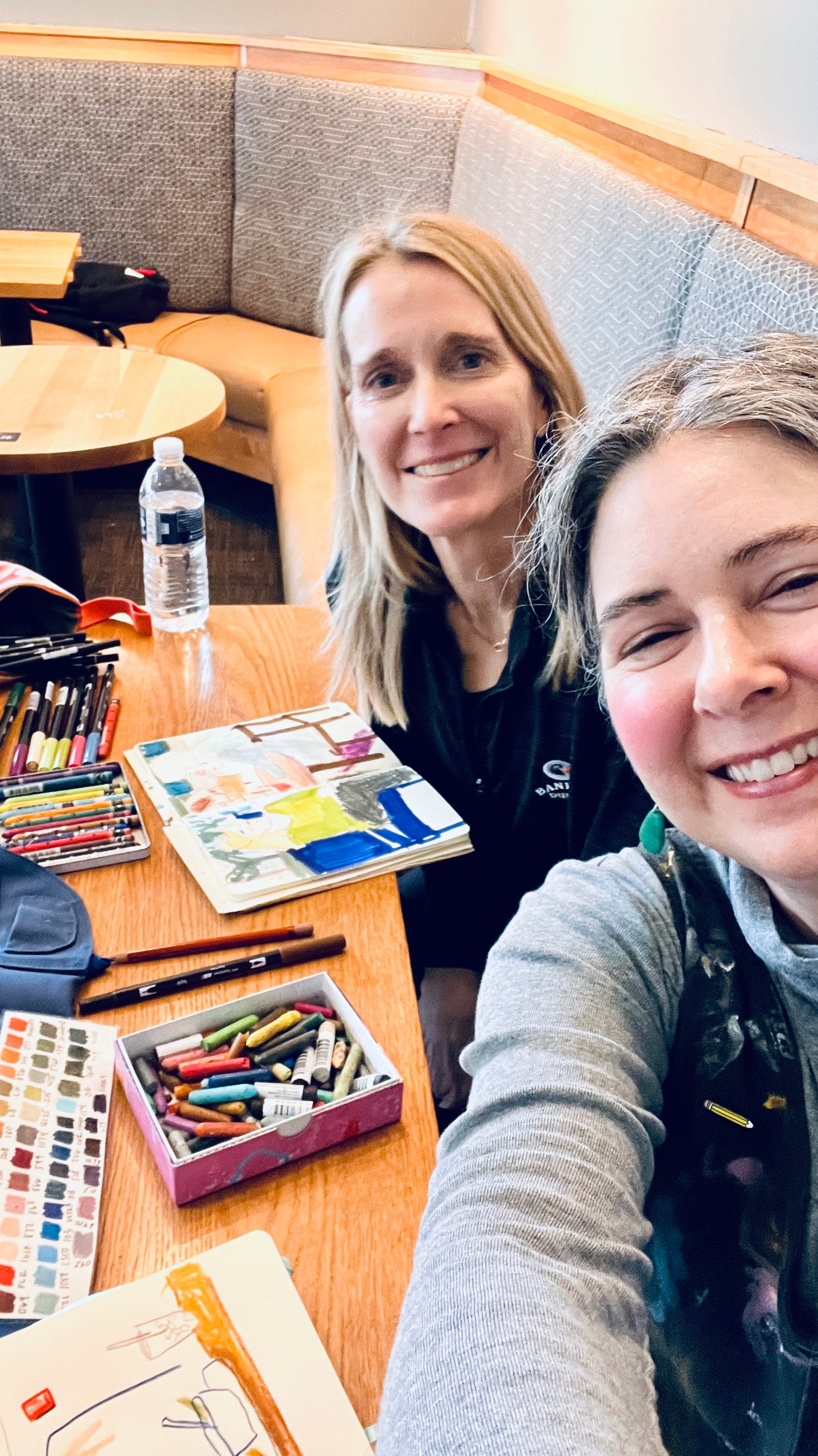 Coffee Shop Sketching - by Sandi Hester - An Artist's Life