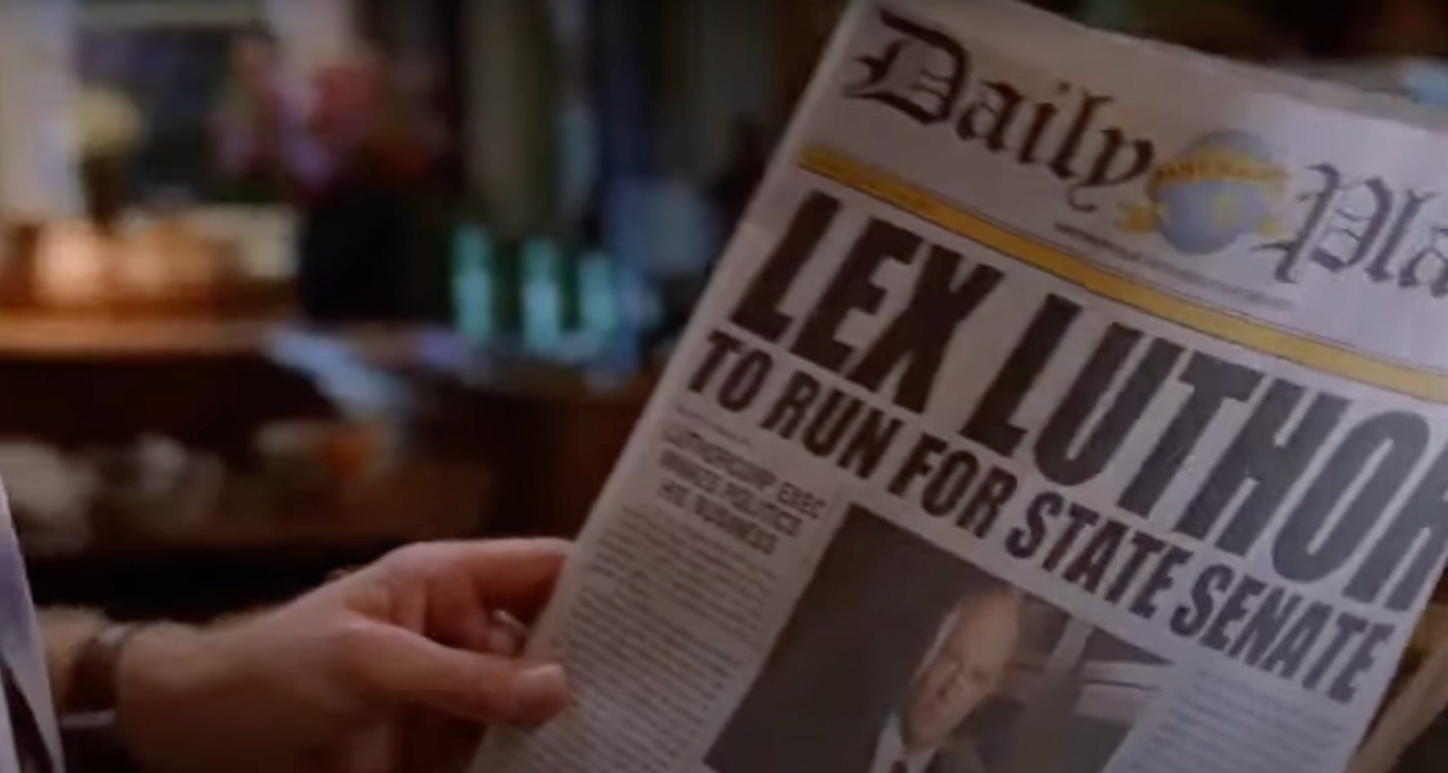 That Time John Schneider ... Well, Jonathan Kent Actually, Ran For ...