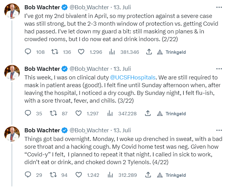 BREAKING NEWS: Prof. Dr. Bob Wachter, Deranged UCSF Dept. of Medicine ...