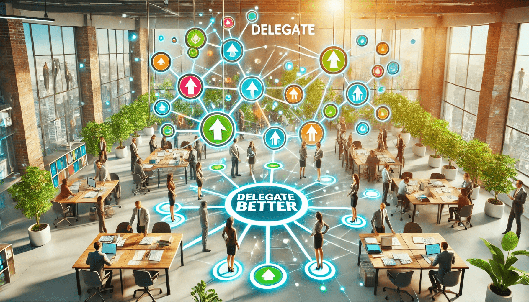 Delegate better with holacratic practices