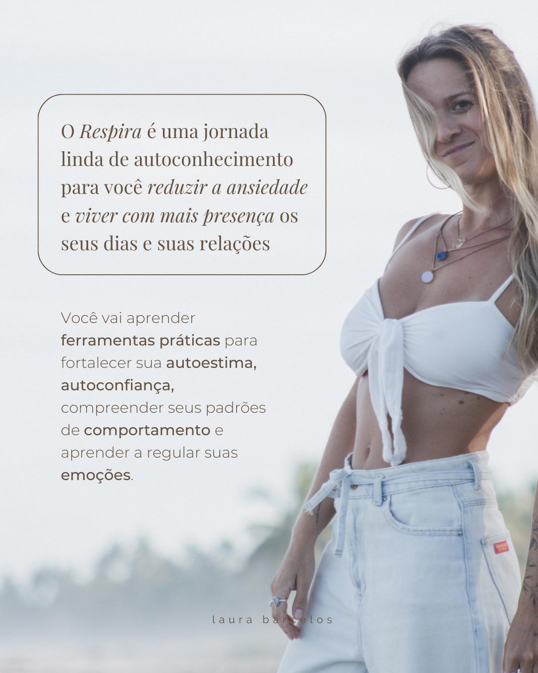 A ansiedade não vai mais te dominar - Laura Barcelos