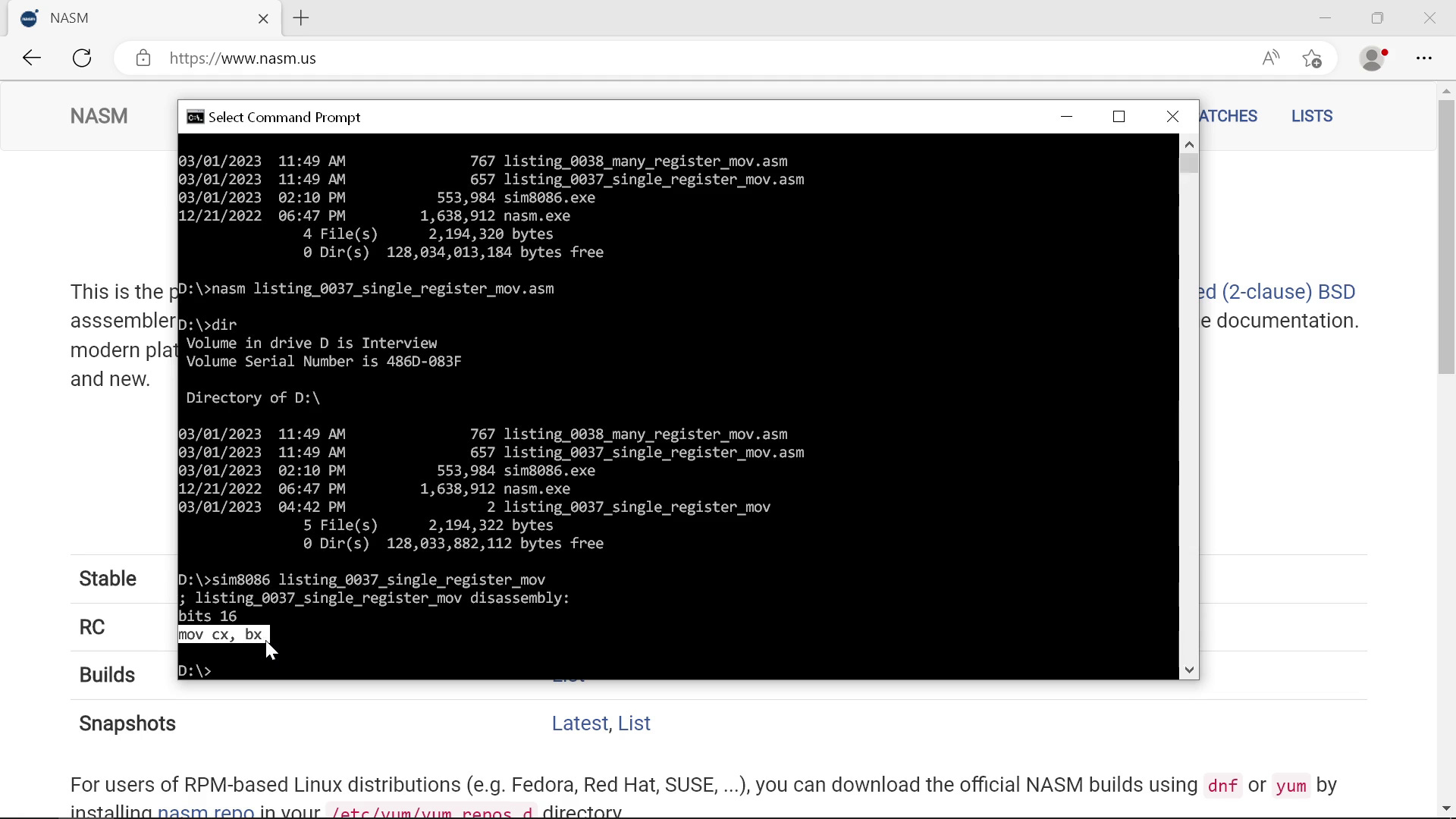 Instruction Decoding on the 8086 - by Casey Muratori