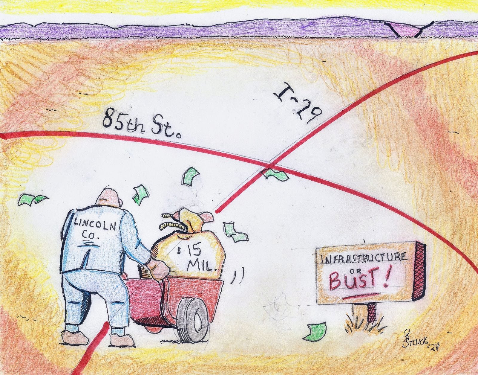 Cartoon | Betting on growth - by Ryan M Stoick