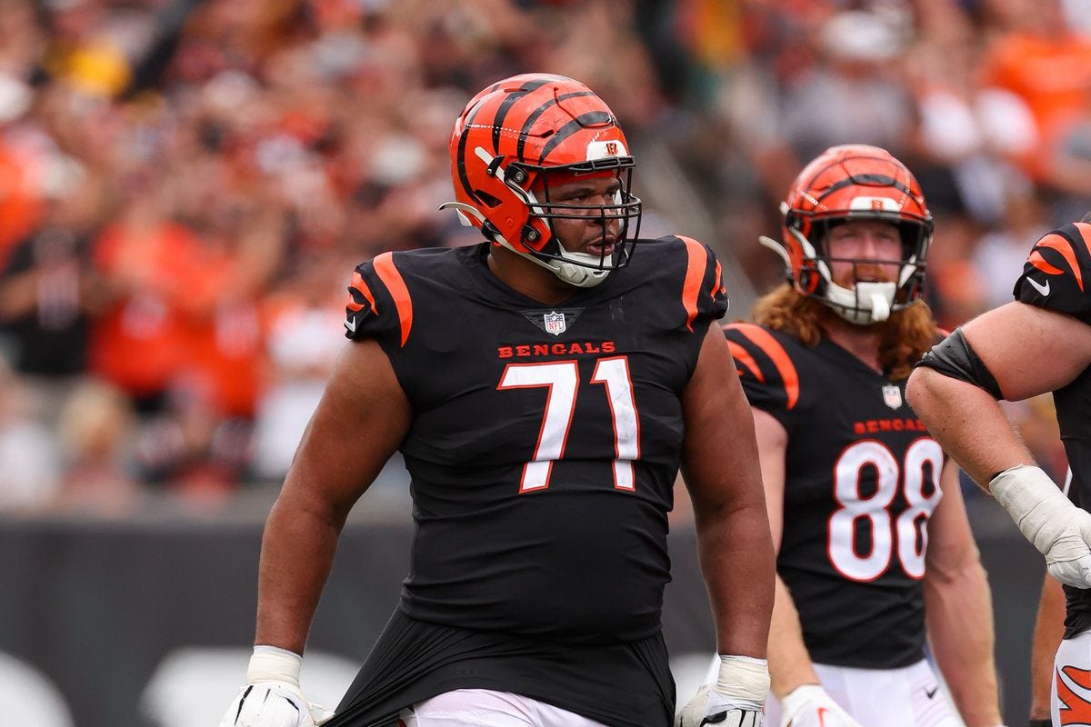 Bengals release former starting tackle, could the Patriots pursue to ...