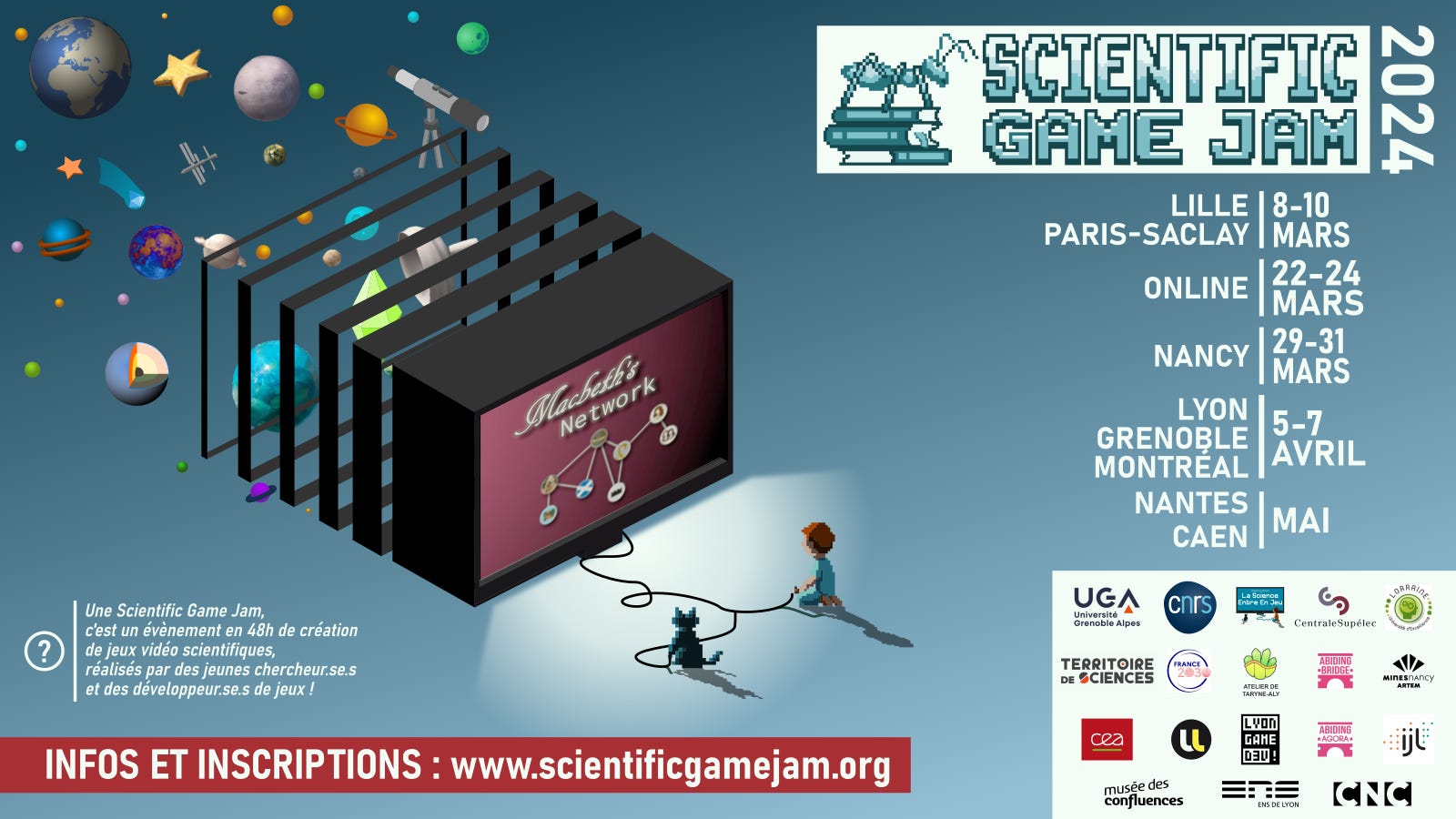 Scientific Game Jam - Printemps 2024 - by David