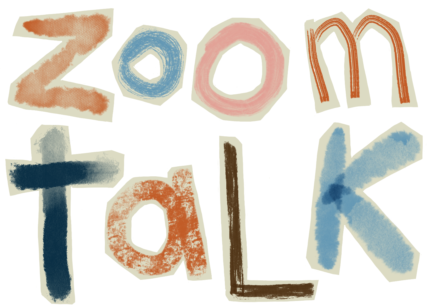 Conversations on Zoom Art Play Dates - by Sam Ashley Art