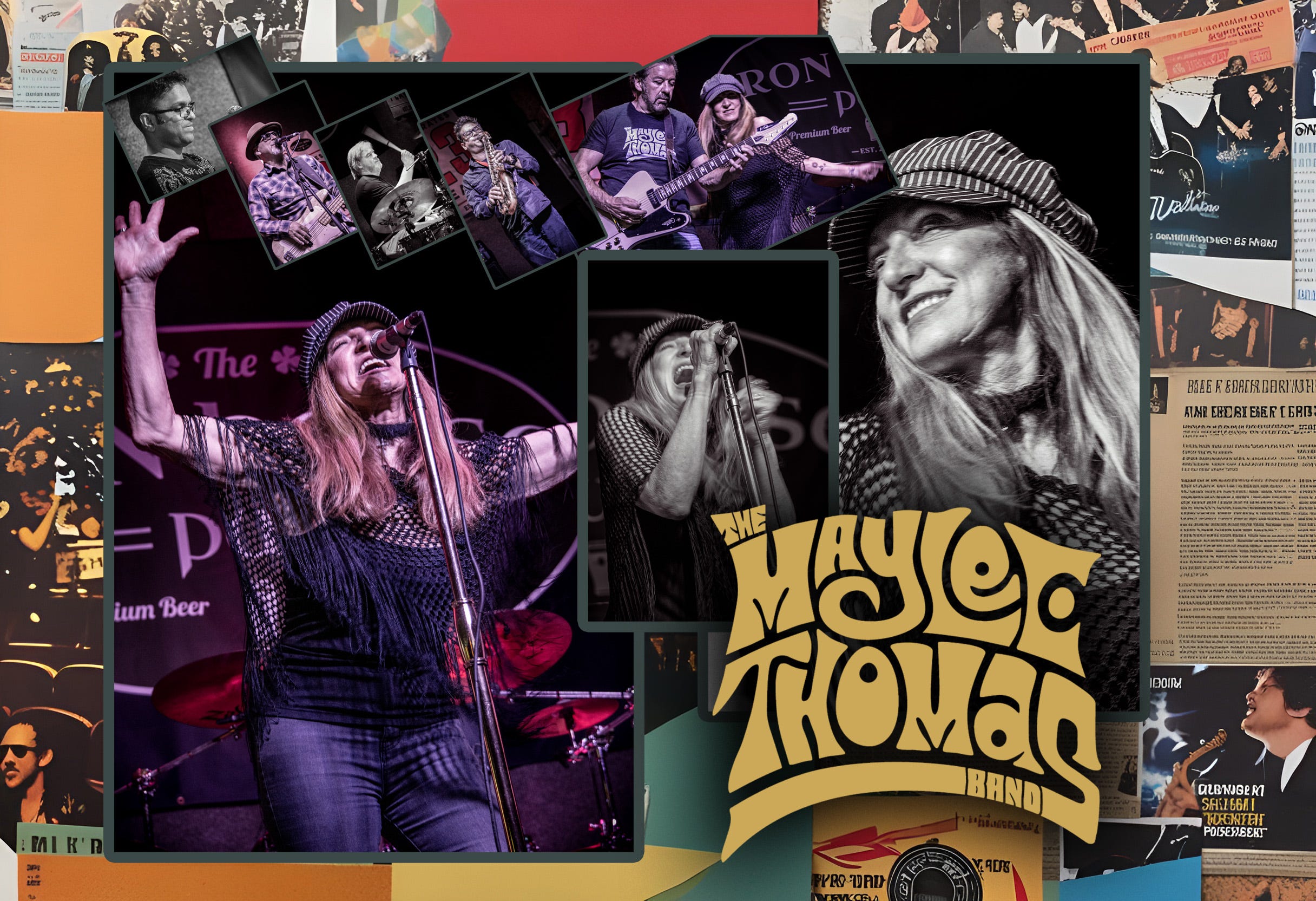 Blues Fire: The Maylee Thomas Band - by Troy Larson