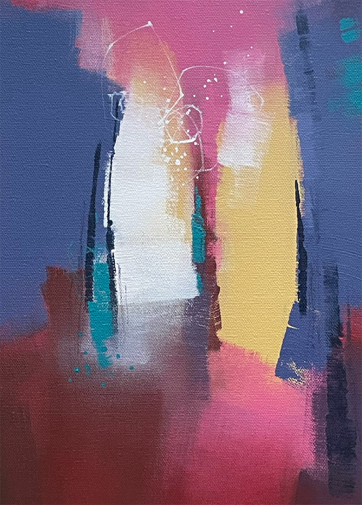 That feeling when paintings fly the nest - Caryn Vainio Art