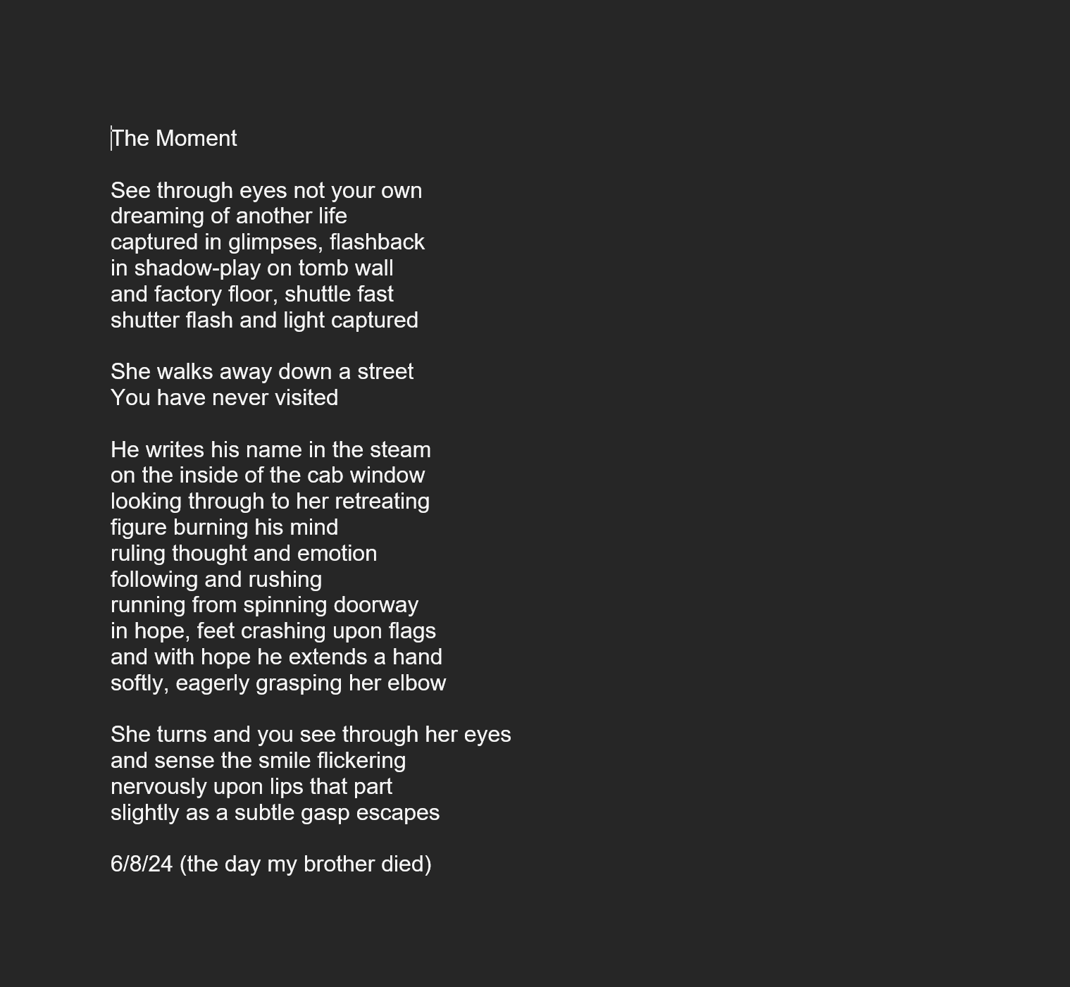 The Starbeck Orion Issue #5 An Anthology. Page 11 of 25