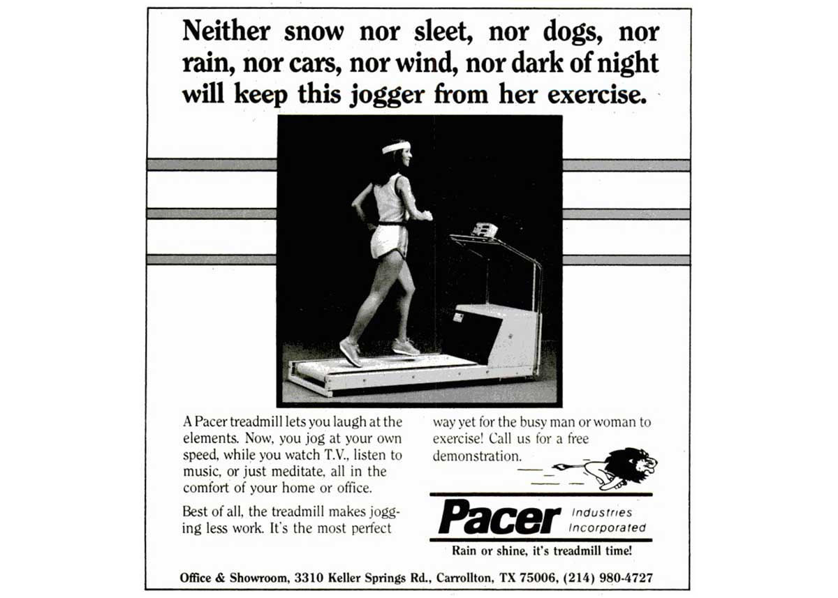 This Early Eighties Treadmill Ad brings back Memories