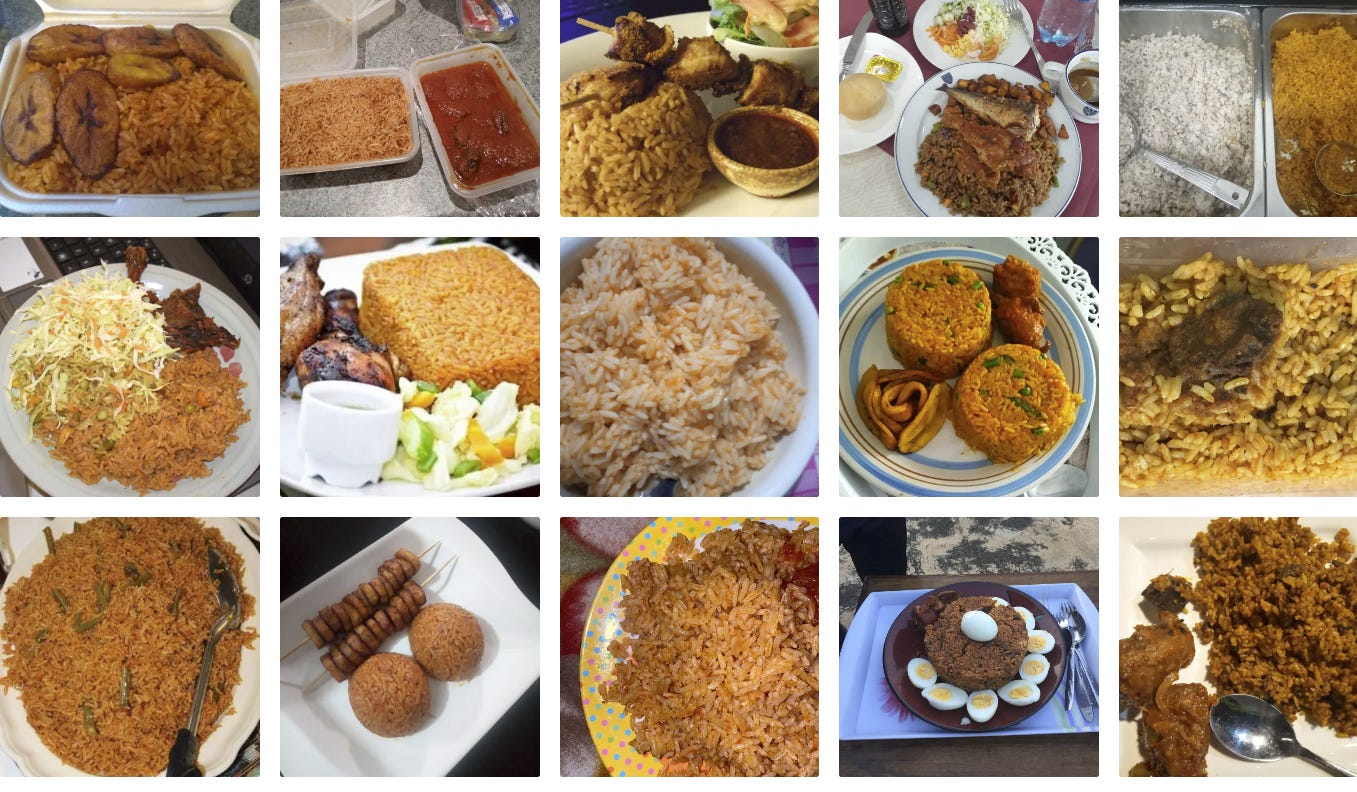 West African Rice-Folklore - Mythological Africans