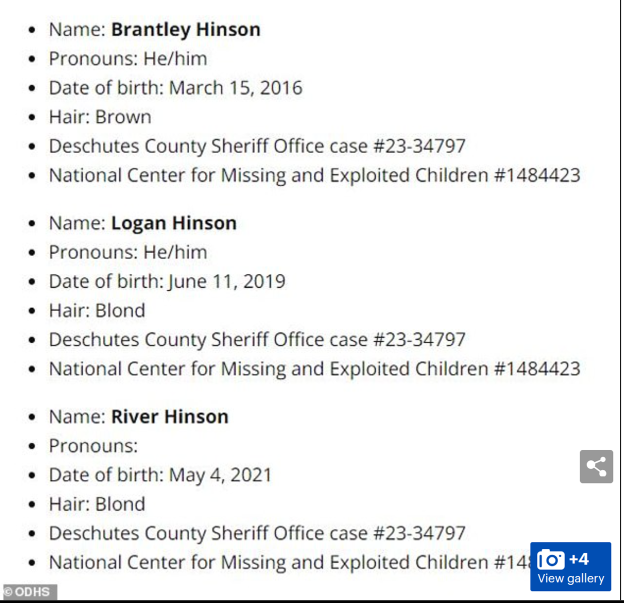 Preferred Pronouns Should Play No Role in Missing Children Alerts