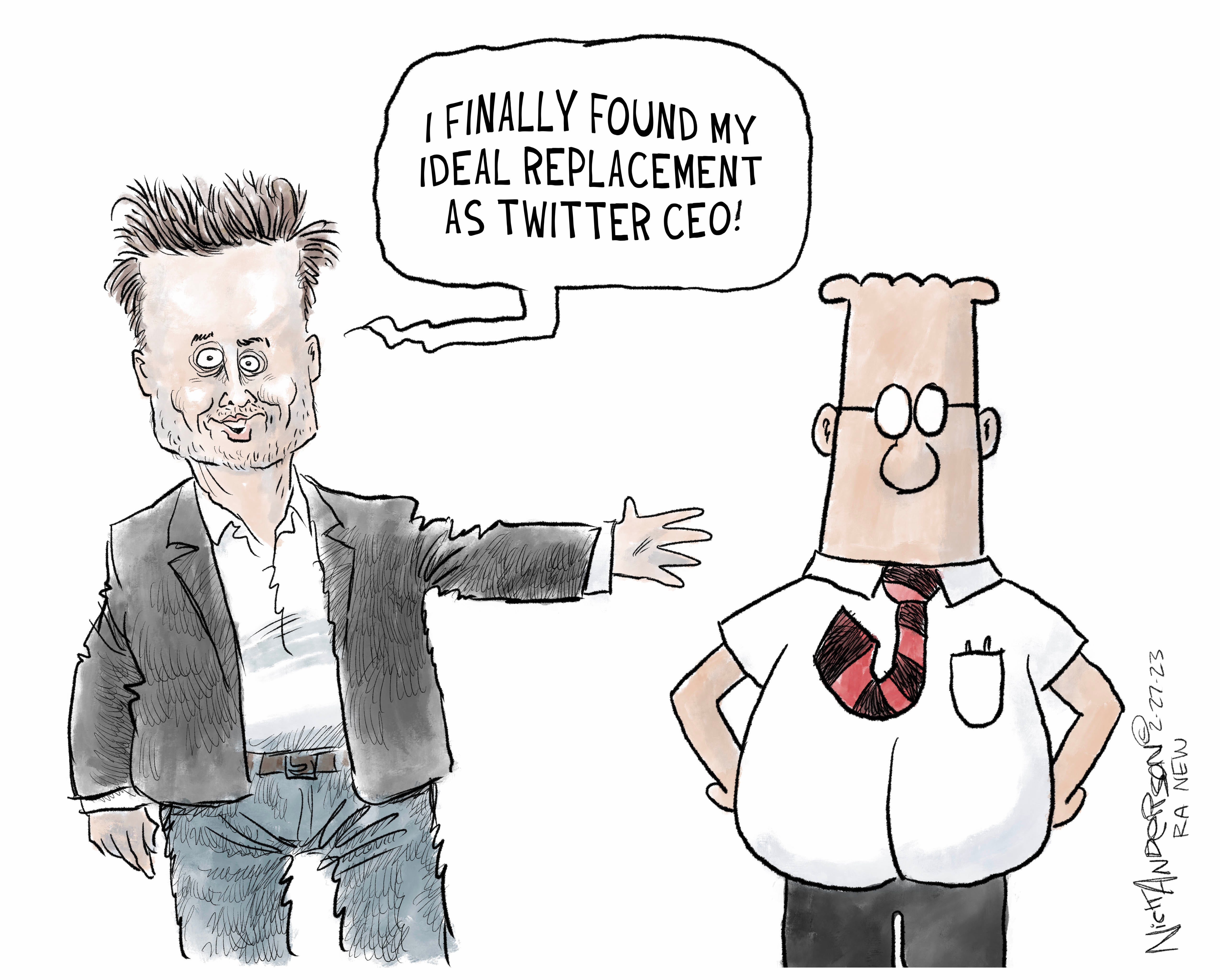 Dilbert - by Nick Anderson - Pen Strokes