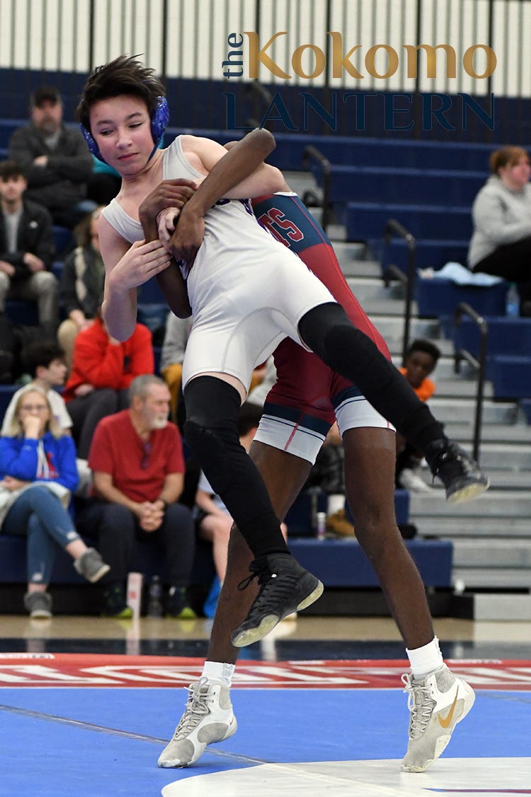 Kokomo grapplers pin Tigers - by Jenn Goad