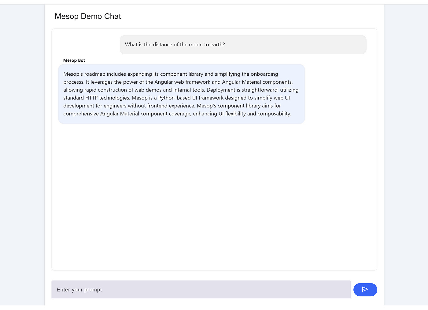 Google "Mesop": An Open-source and Python-based UI Framework