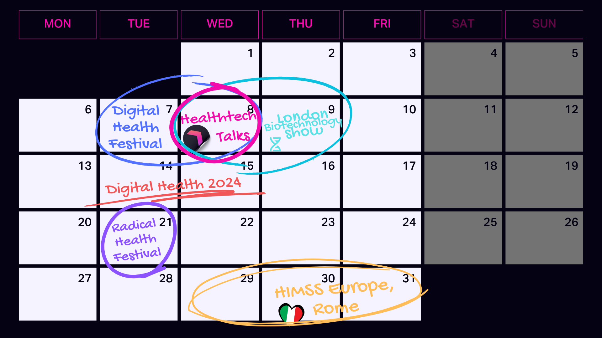 🗓️ SomX Events Roundup: May 2024 - SomX Events Roundup