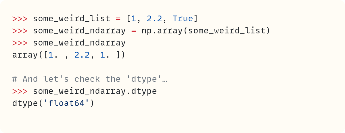 Why Can't I Just Use A List? • Understanding NumPy's `ndarray` (A NumPy ... Why Can't I Just Use A List? • Understanding NumPy's `ndarray` (A NumPy ...