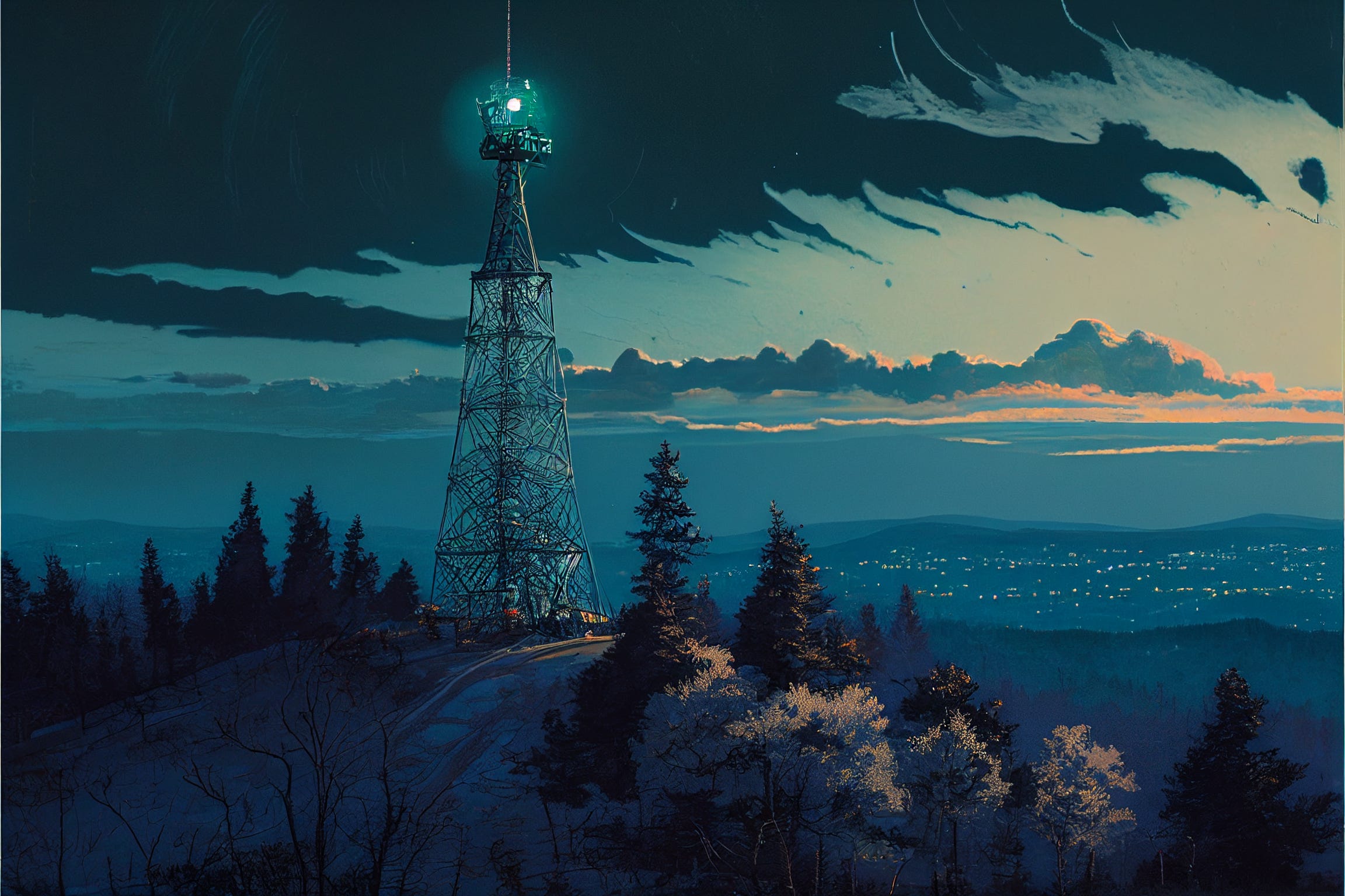 The Blue Beacon Begins - by Jordan Green