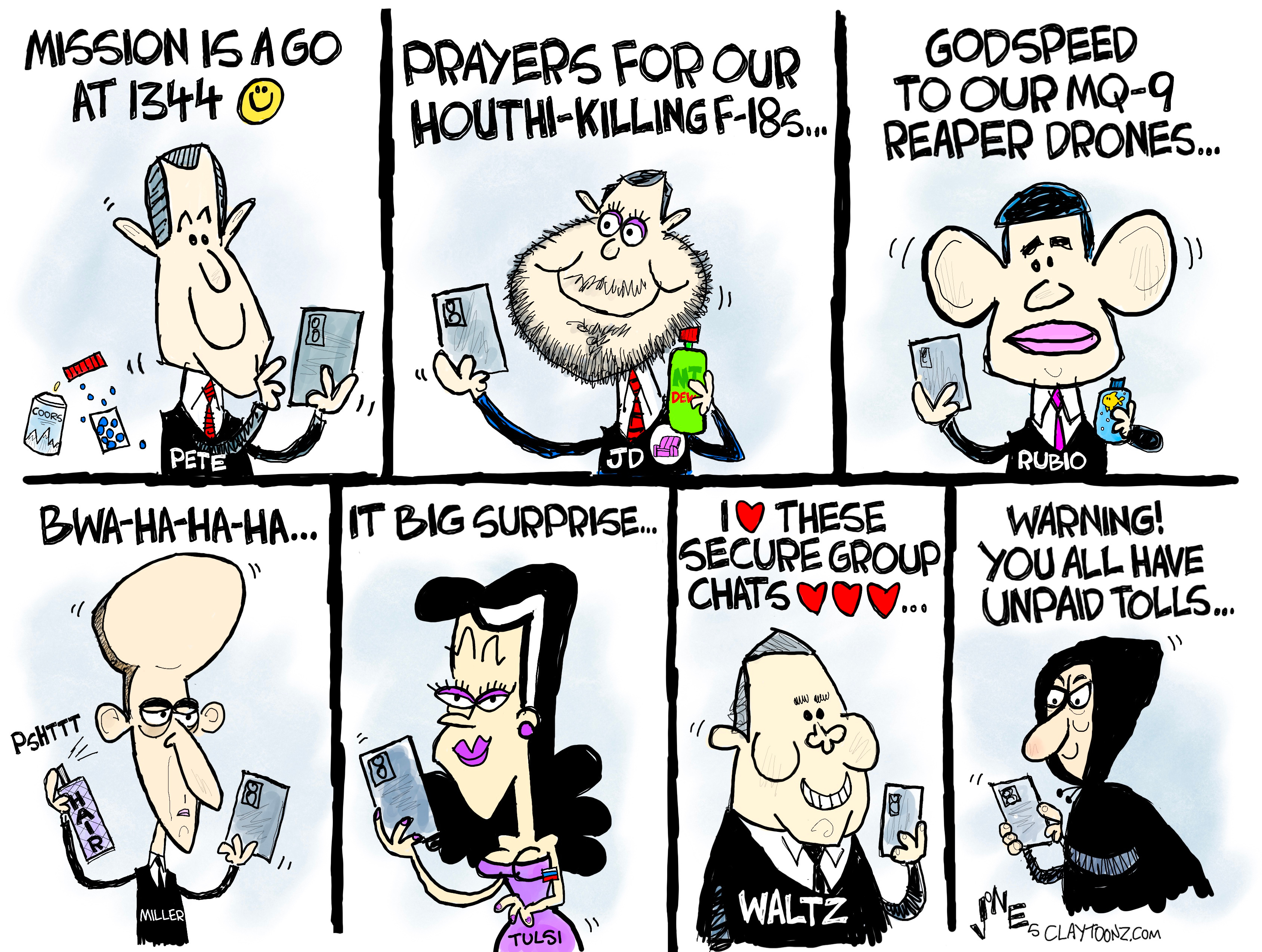 Classified Morons - by Clay Jones - Claytoonz