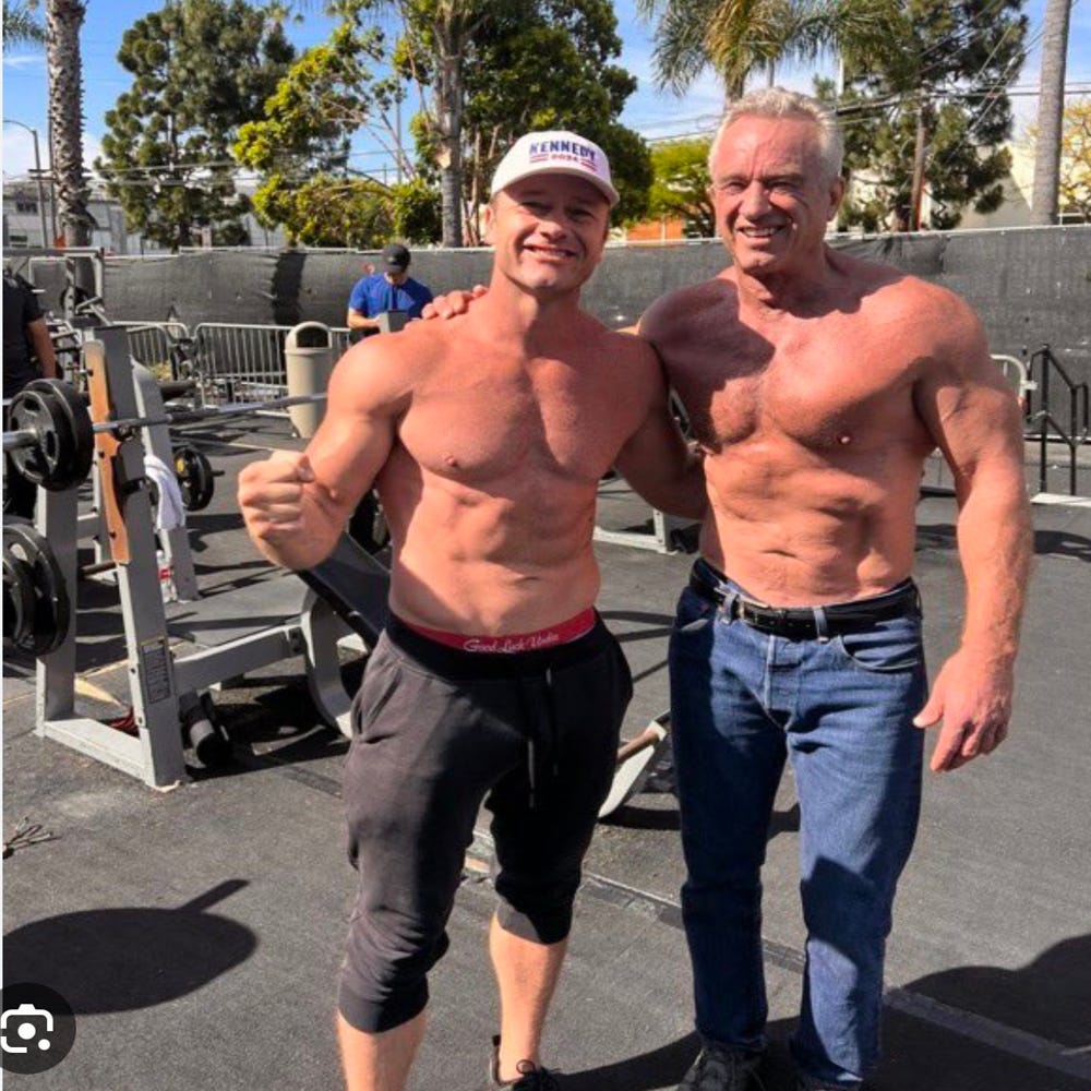 RFK Jr is jacked - by Jason Rickaby - Jason’s Substack