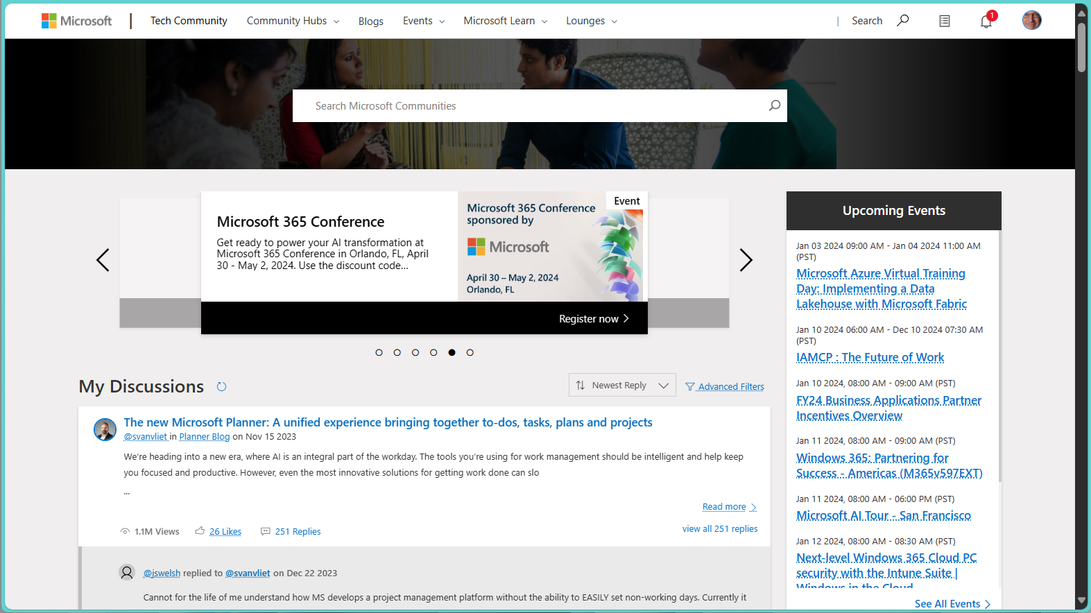 Stay up to date on Microsoft 365, SharePoint, and related technologies