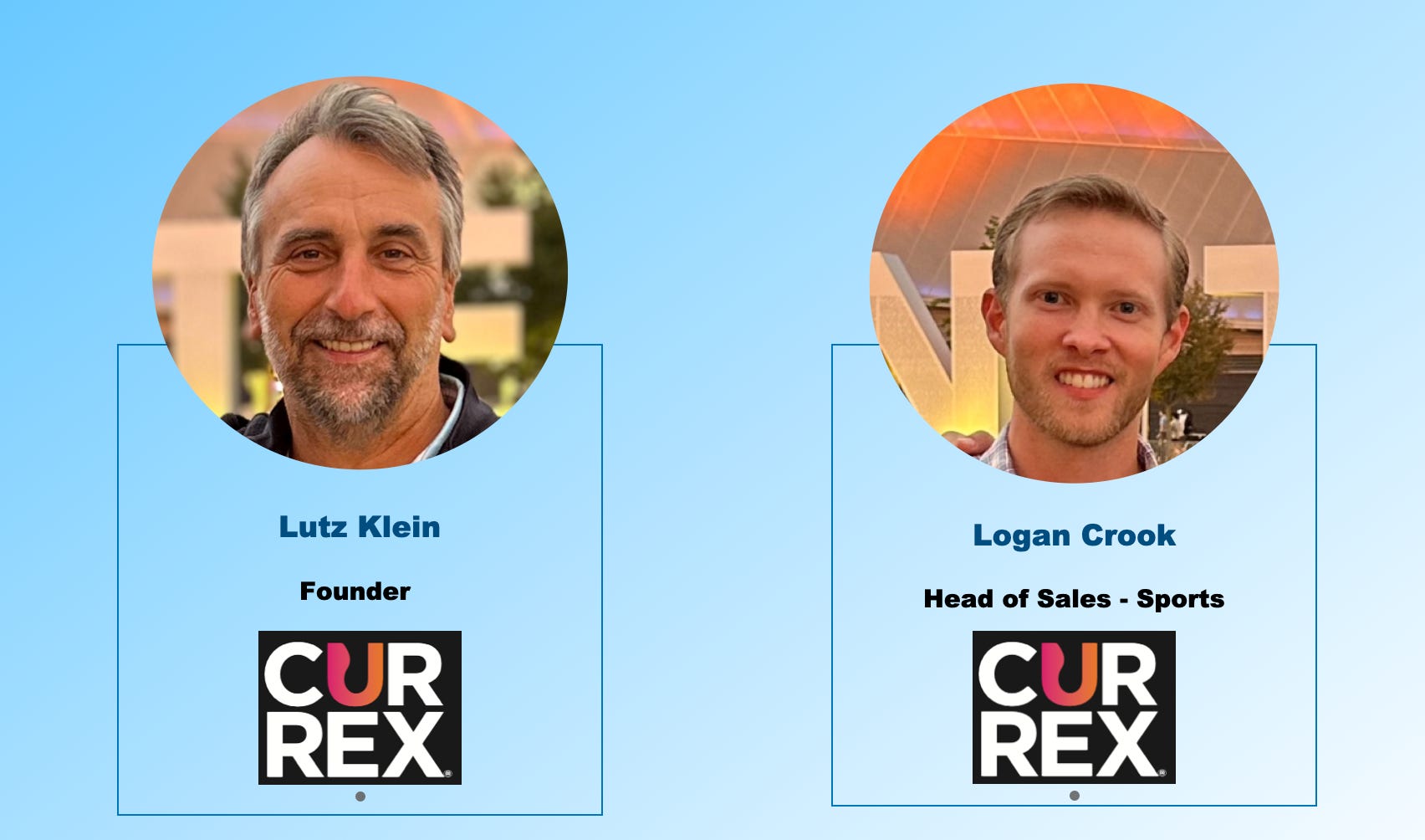 ⭐Upside Chat with Lutz Klein & Logan Crook, from CURREX, A Leading ...