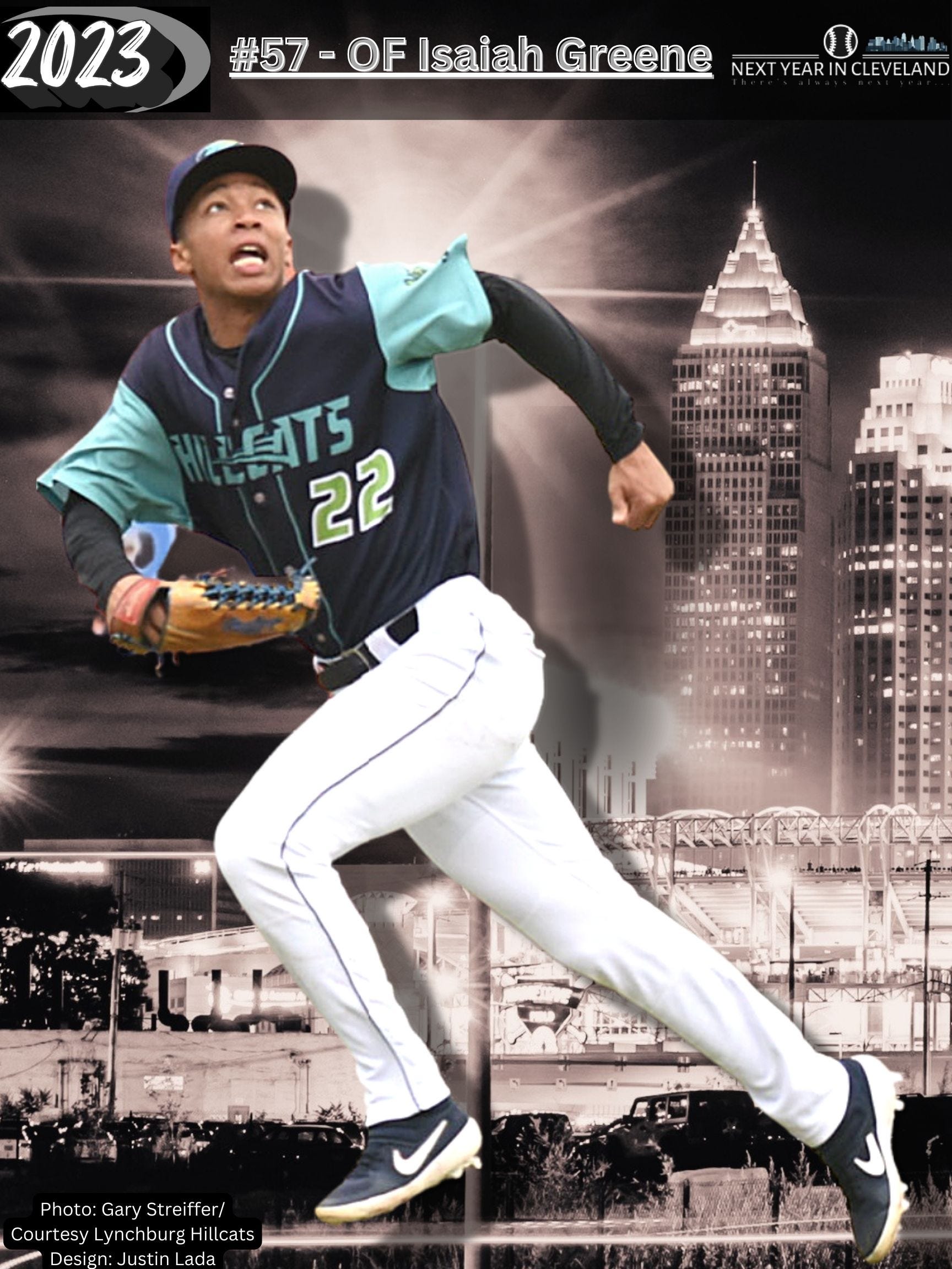 2023 #57 OF Isaiah Greene - by Justin Lada